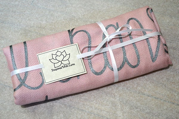 Custom Script Quote Scarf Personalized Hidden Secret Message | Etsy