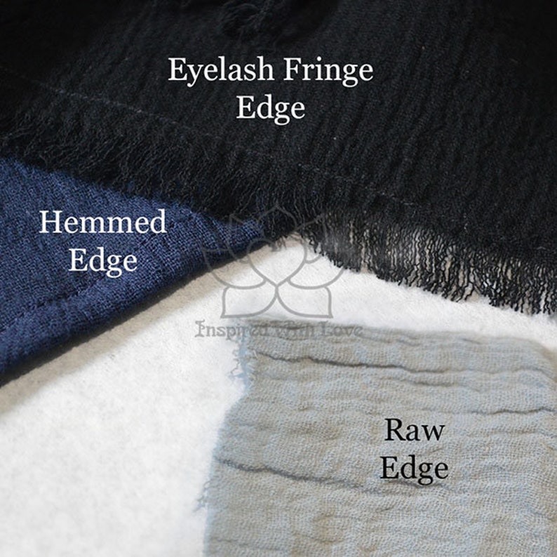 Custom Poem Hidden Secret Message Quote Script Scarf (100% Cotton Gauze ...