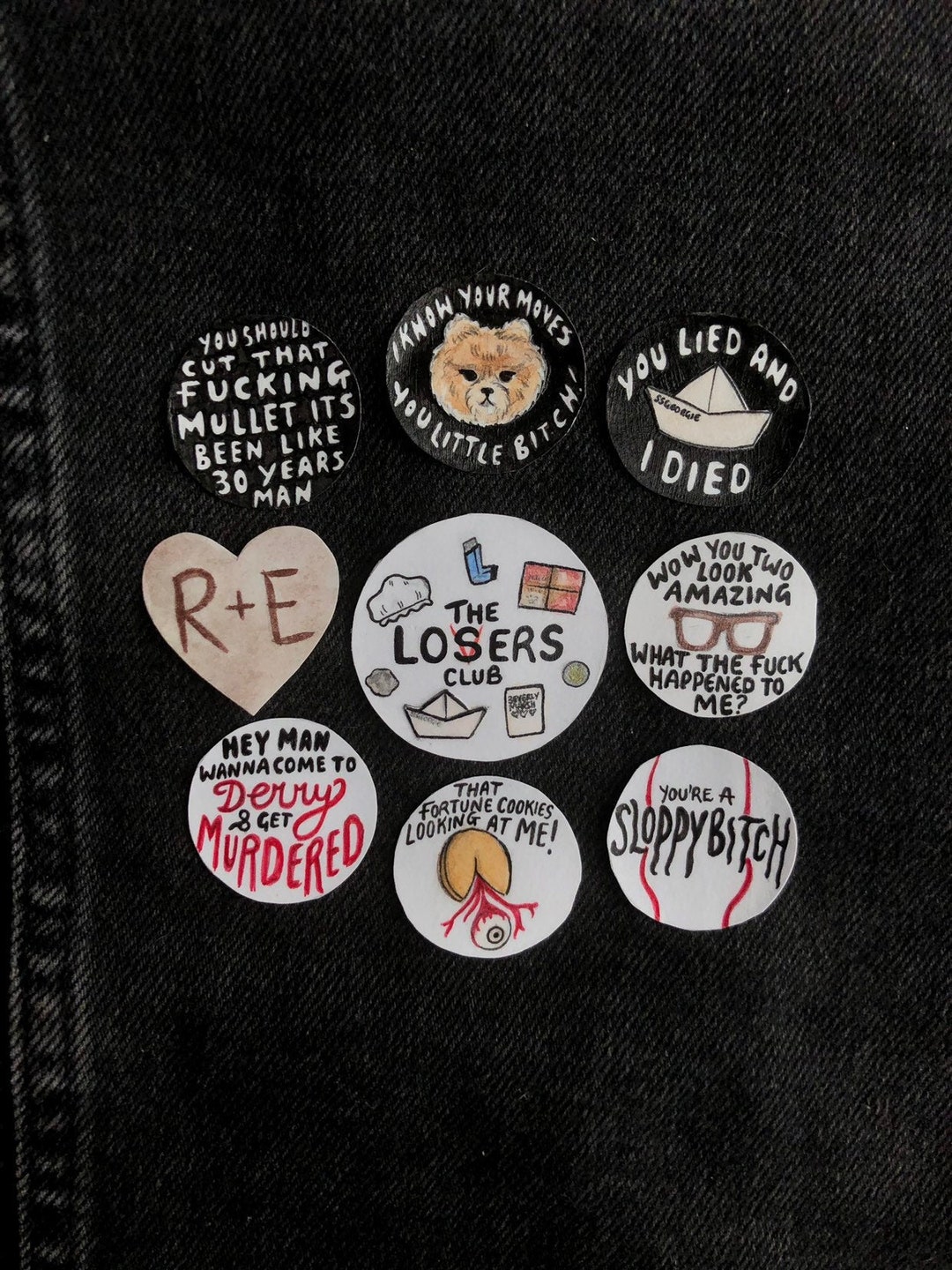 IT Chapter Two Halloween Horror Handmade Pin Collection - Etsy