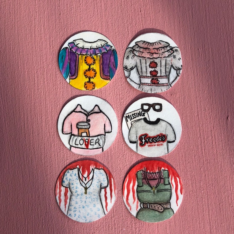 IT Iconic Outfit Pin Collection - Etsy