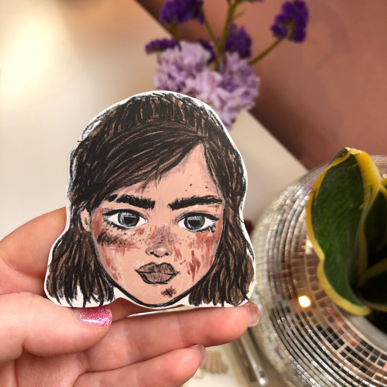 TLOU Ellie Williams Sticker Set - Etsy