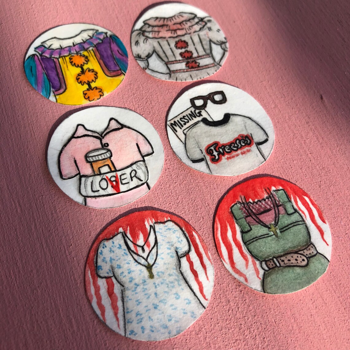 IT Iconic Outfit Pin Collection - Etsy