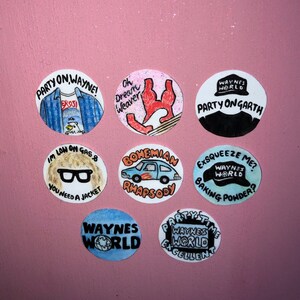 Wayne's World Pin Badge Handmade Collection - Etsy