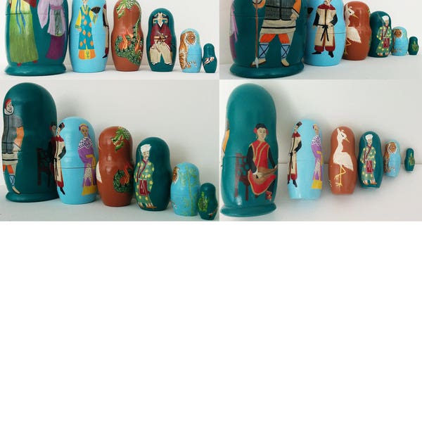 Chinese Nesting Doll - Etsy
