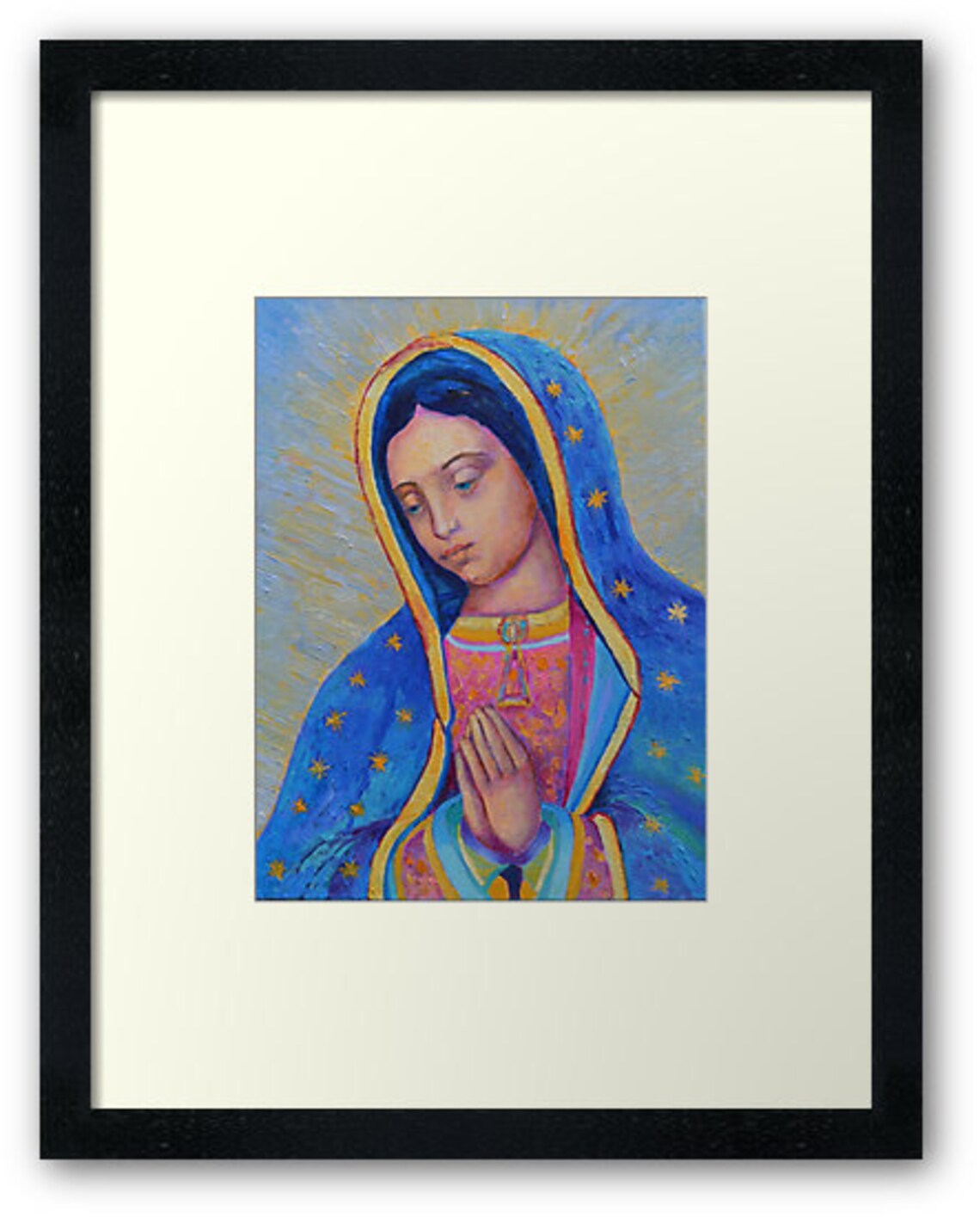 Our Lady of Guadalupe POSTER Virgin Mary Print Catholic Prints - Etsy