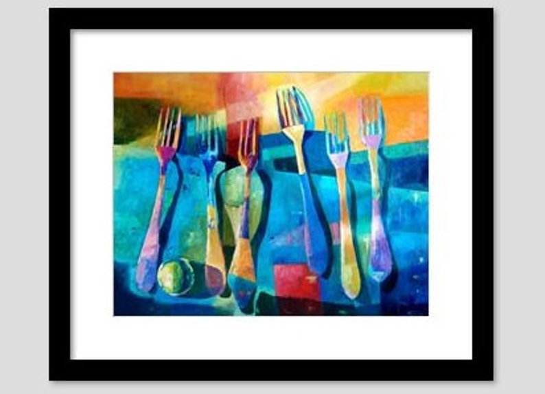 Funny Kitchen Art Kitchen POSTER Kitchen Prints Abstract - Etsy