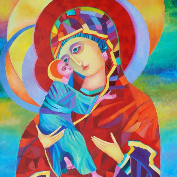 Modern Religious Art - Etsy