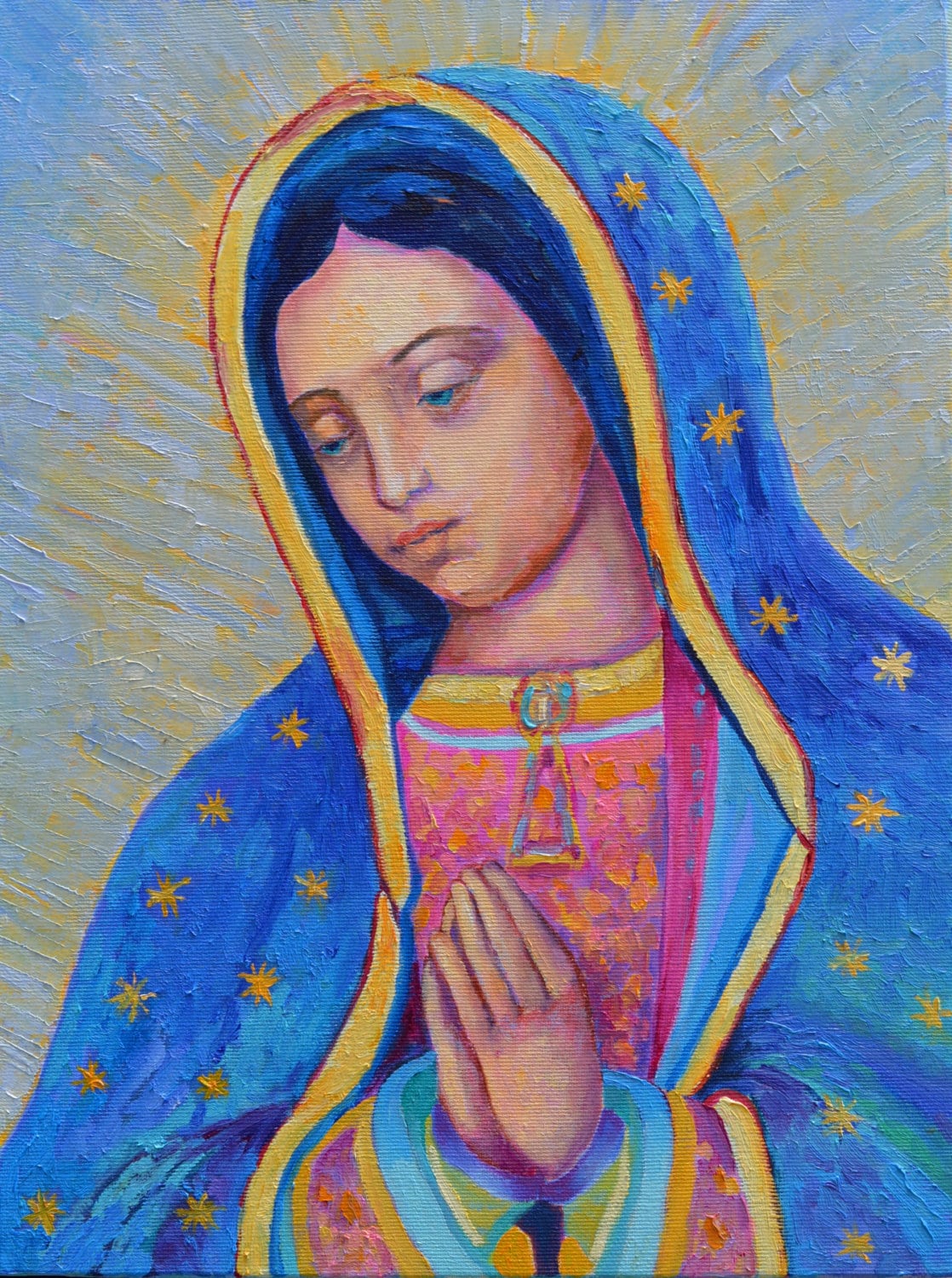 Our Lady Of Guadalupe Painting For Sale at Frank Hamlin blog