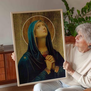 Our Lady of Sorrows POSTER 17x12 Virgin Mary Print Catholic Prints and ...