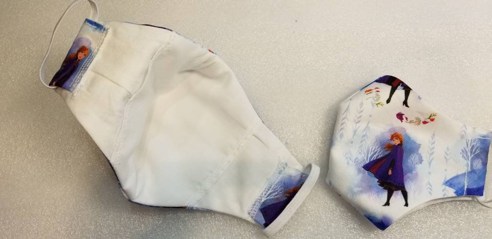 Frozen Face Mask Adult Size /kids Size Dust Mask Washable | Etsy