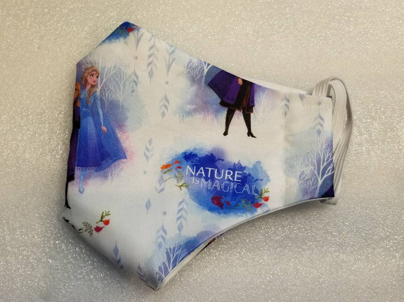 Frozen Face Mask Adult Size /kids Size Dust Mask Washable | Etsy