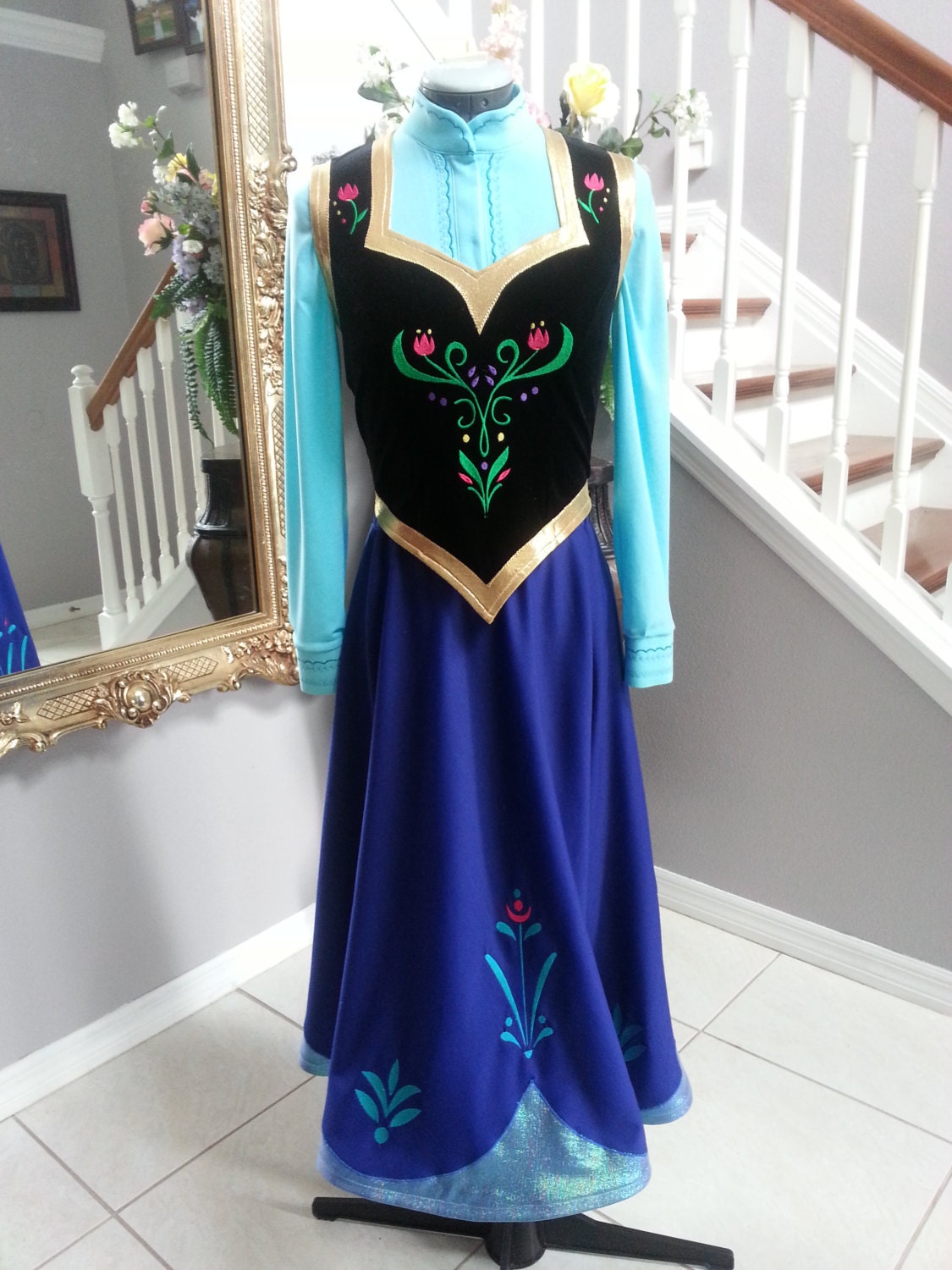 Frozen Anna Blue Dress
