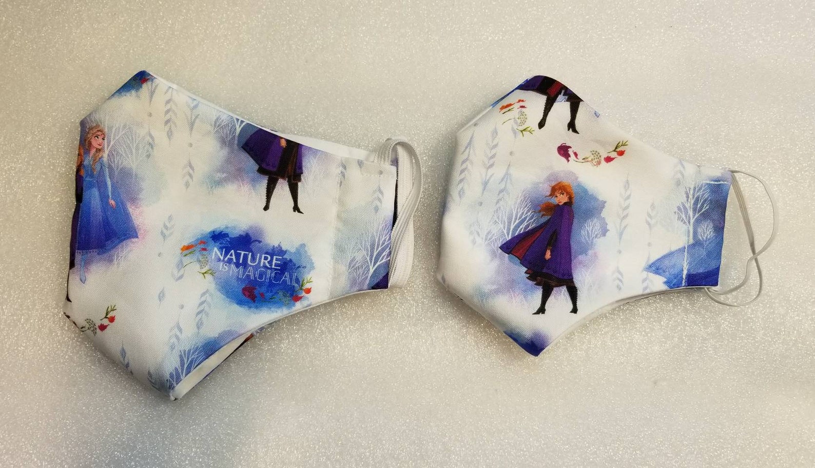 Frozen Face Mask Adult Size /kids Size Dust Mask Washable | Etsy