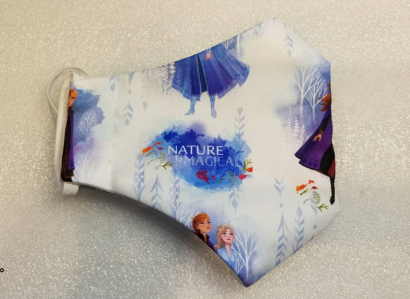 Frozen Face Mask Adult Size /kids Size Dust Mask Washable | Etsy