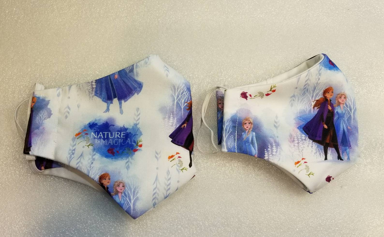 Frozen Face Mask Adult Size /kids Size Dust Mask Washable | Etsy