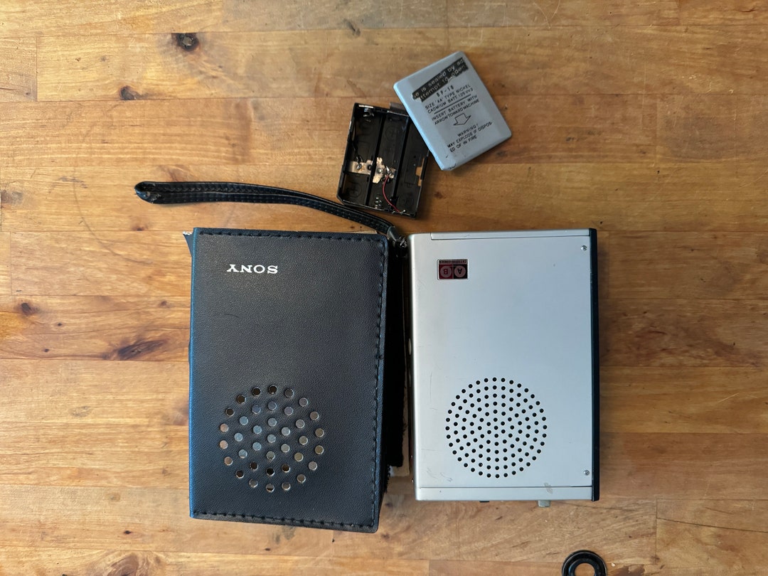 RARE Sony T-50 APOLLO Mission Cassette Tape Recorder Working, As-is ...