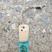 Wavy Blue Recycled Skateboard Bookmark - Etsy