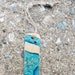 Wavy Blue Recycled Skateboard Bookmark - Etsy
