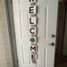 Hanging Door Welcome Banner - Etsy