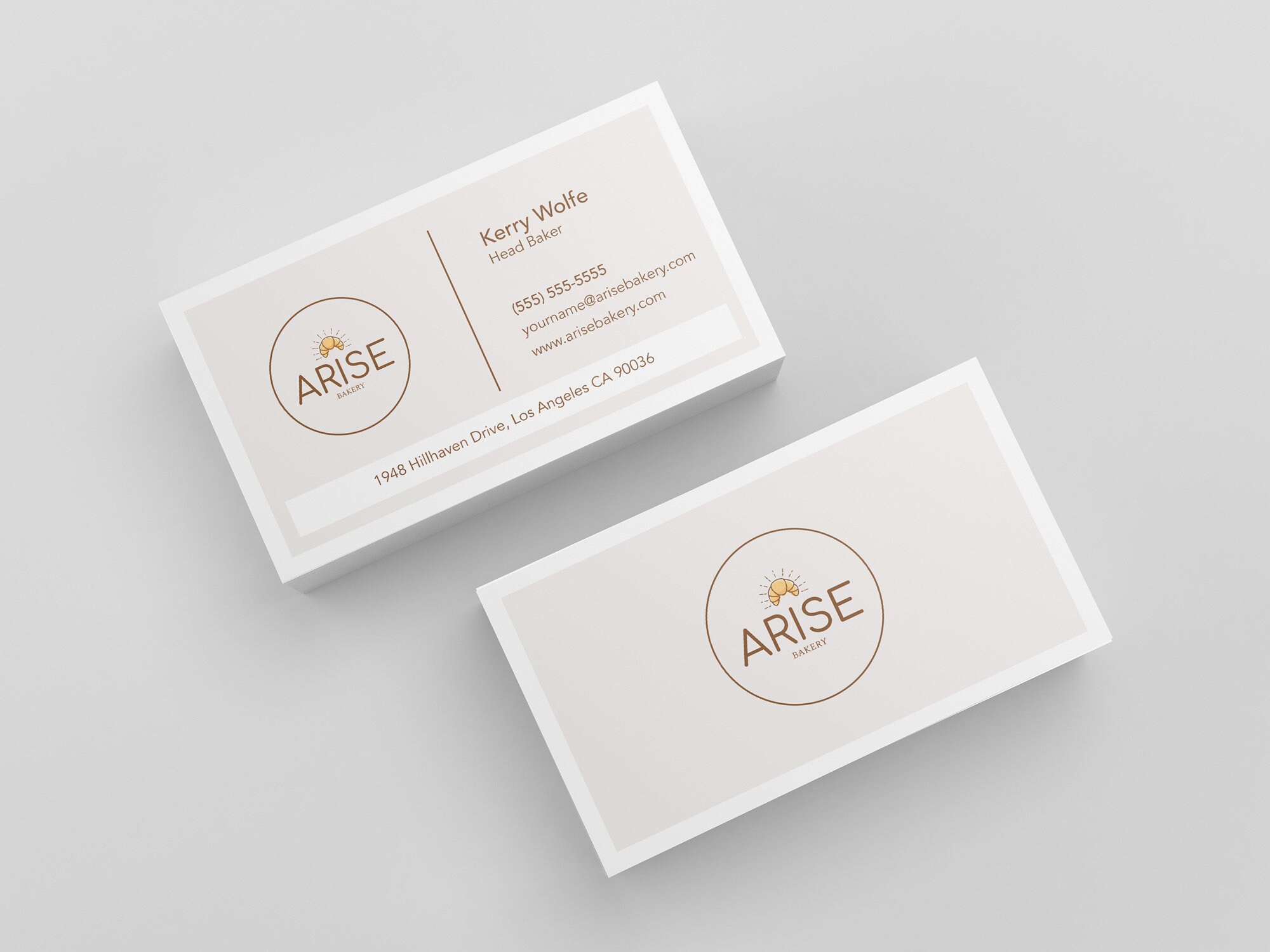 Google Drive Business Card Template