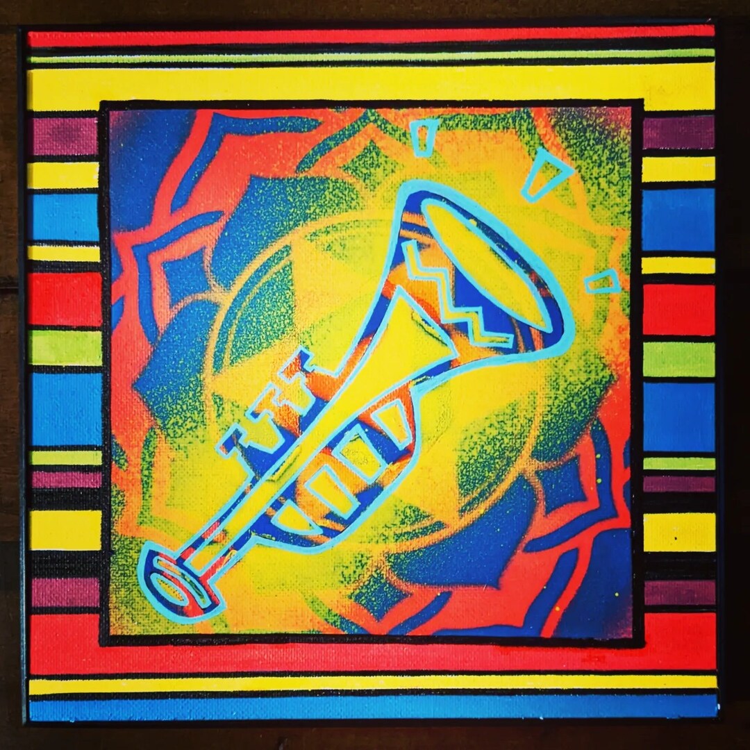 Mariachi Mandala Series "trumpet" - Etsy