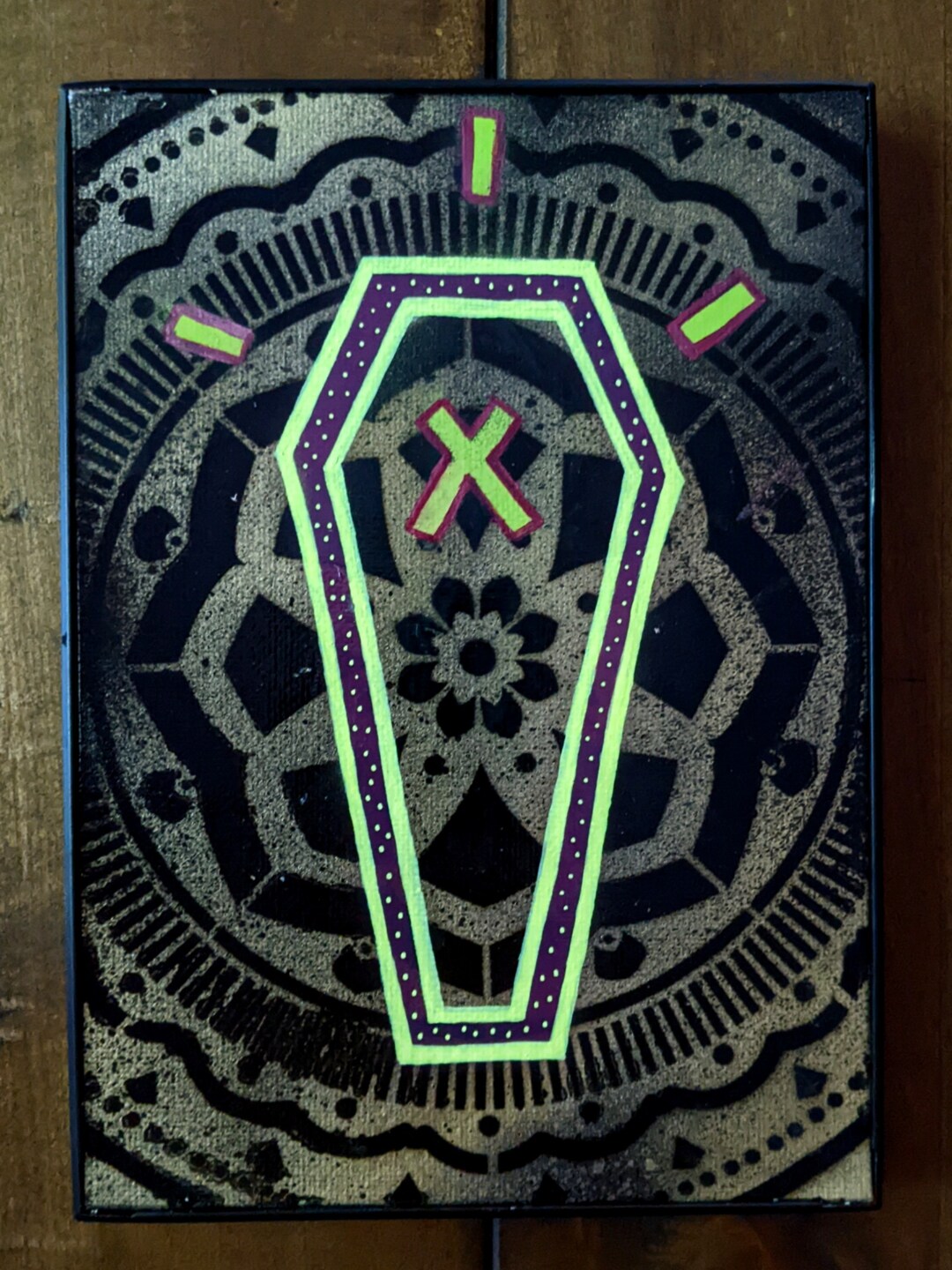 Cursed Mandalas Series you Are Dead - Etsy