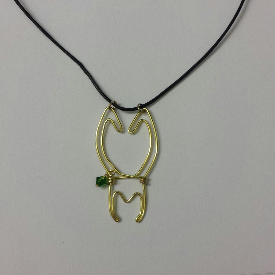 Loki Helmet Necklace Wire Wrapped NEW | Etsy
