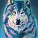 Wolf Print - Etsy