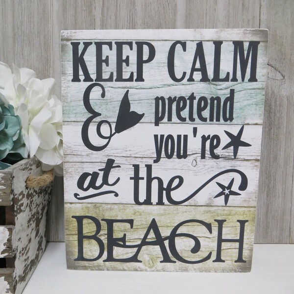 Keep Calm Sign - Etsy