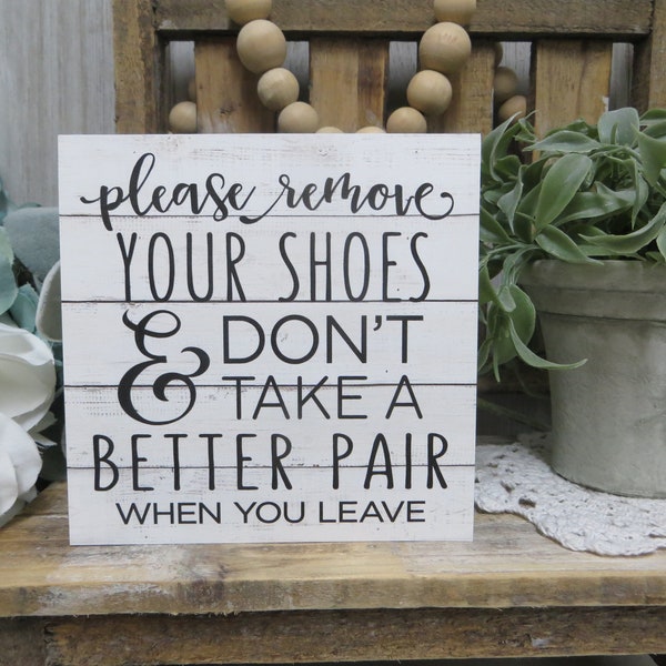 No Shoes Funny Sign - Etsy