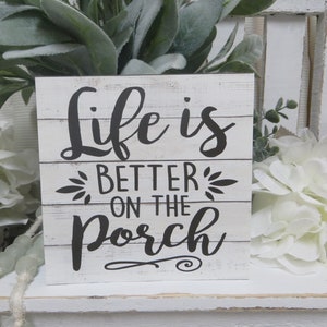 Life is Better on the Porch: Home Decor - Porch Sign - Etsy
