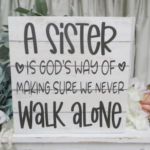 Sister sign - Etsy