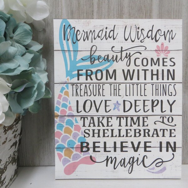 Mermaid Sign - Etsy