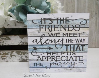 Friends Wood Sign | Etsy
