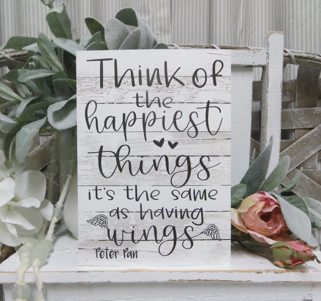 Positive Sign: "think of the Happiest Things. It's the Same as Having ...