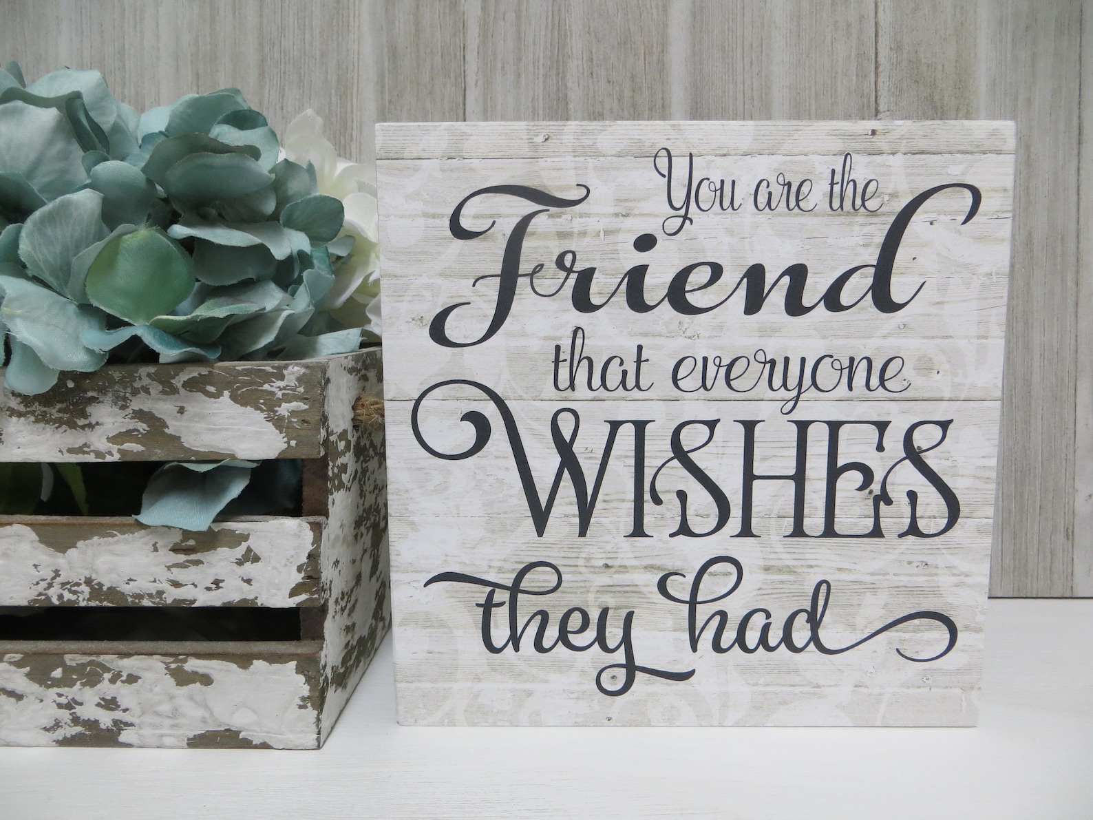 Friend Sign you Are the FRIEND Everyone Wishes They - Etsy