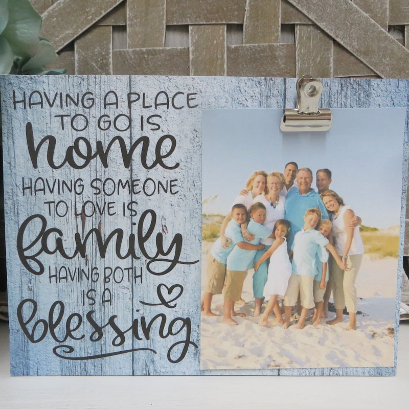 Family Picture Frame - Etsy