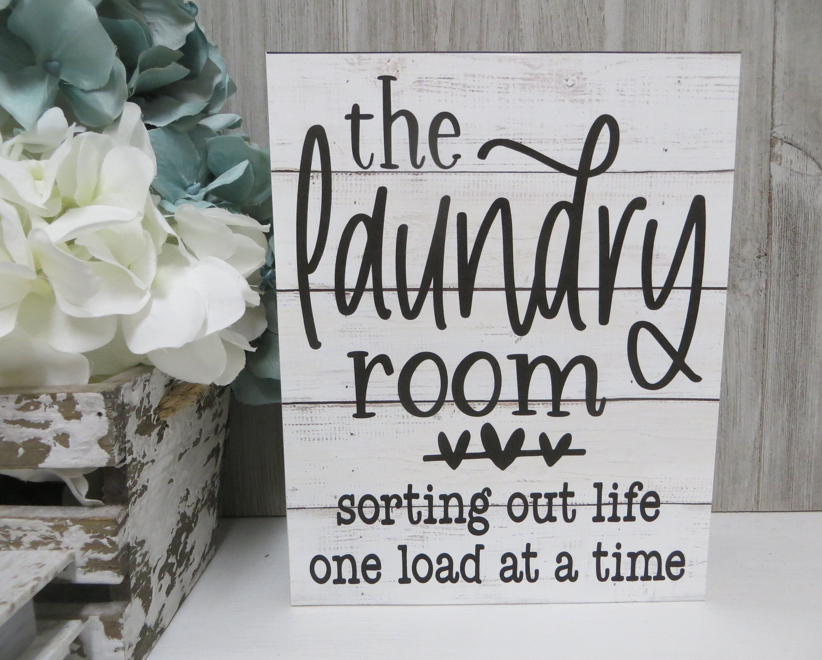 Laundry Room Sign the Laundry Room...sorting Out Life - Etsy