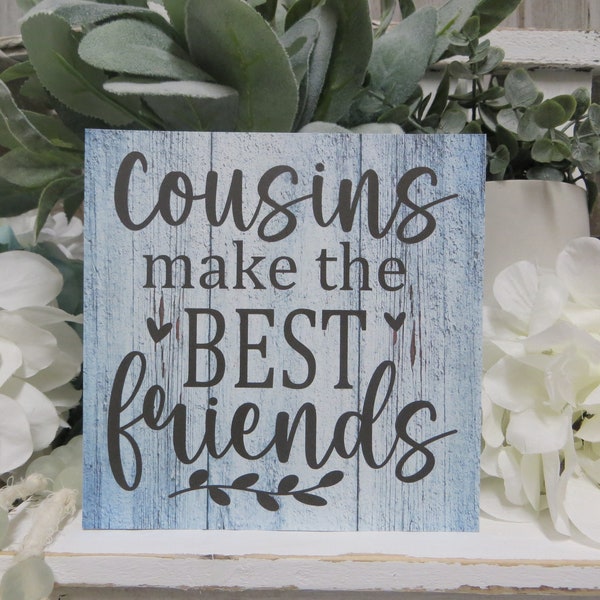 Cousin Sign - Etsy