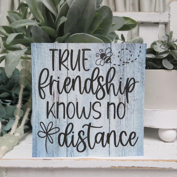 Friendship Knows No Distance - Etsy