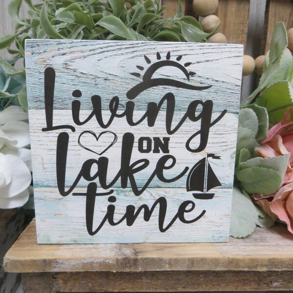 On Lake Time - Etsy