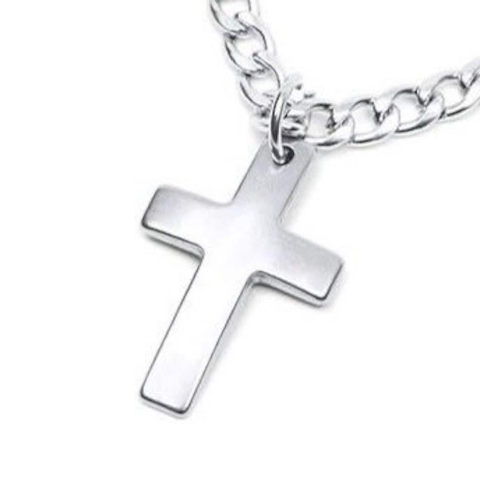 Stainless Steel Men’s Cross Necklace, Stainless Steel Cross Necklace ...