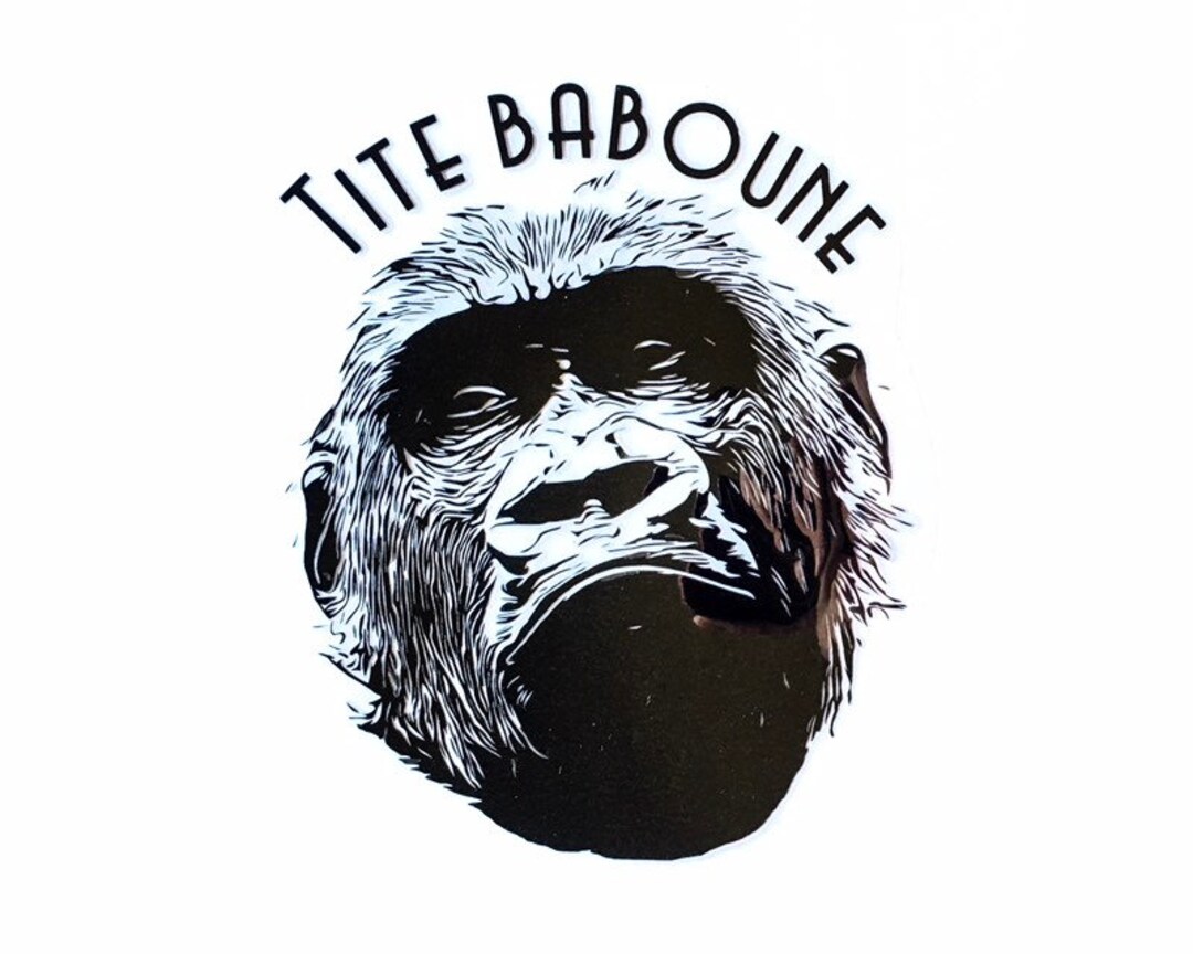 Monkey Heat Transfer Vinyl Decal for Clothing, HTV Decal, Iron-on Decal ...