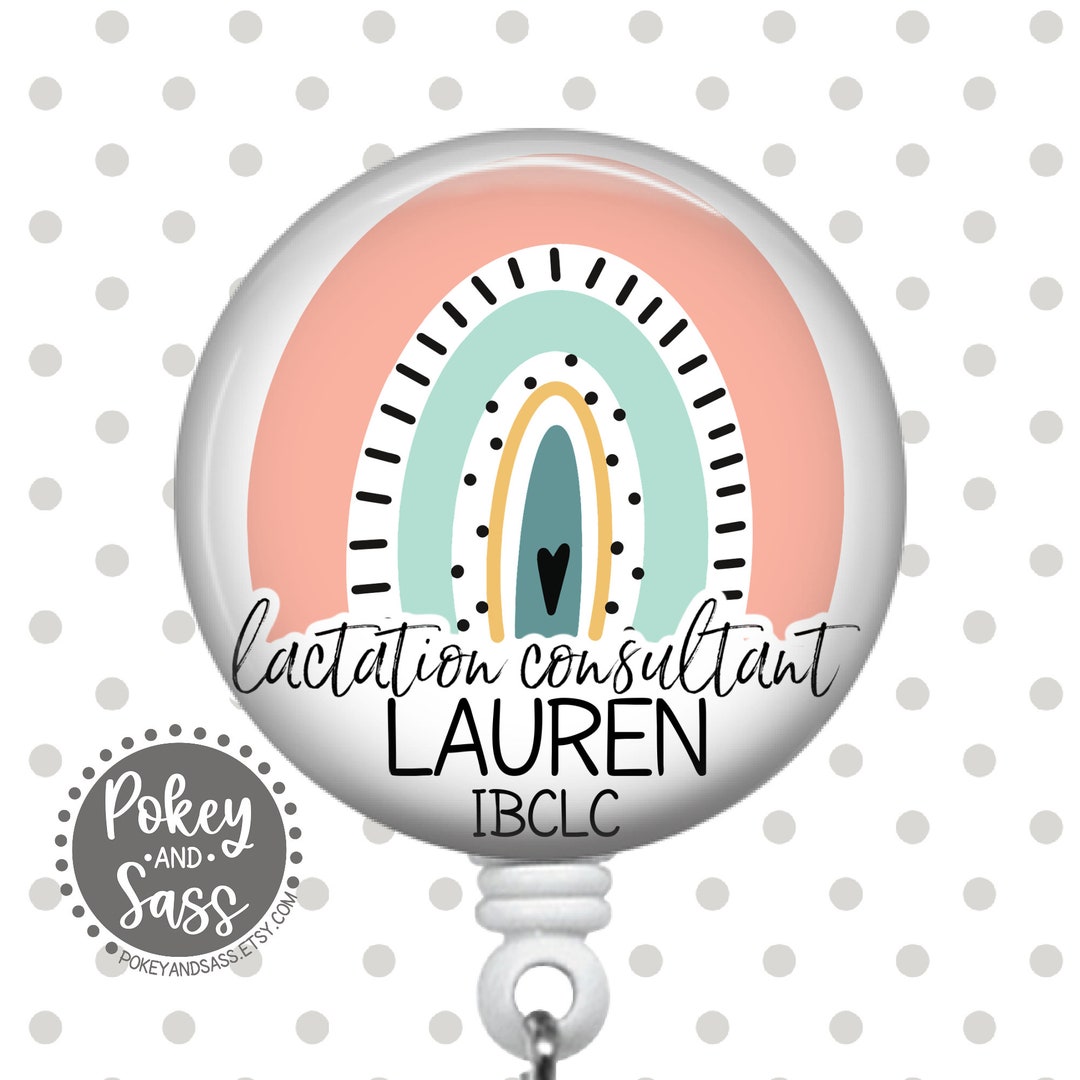 Personalized Lactation Consultant Badge Reel Custom Badge - Etsy