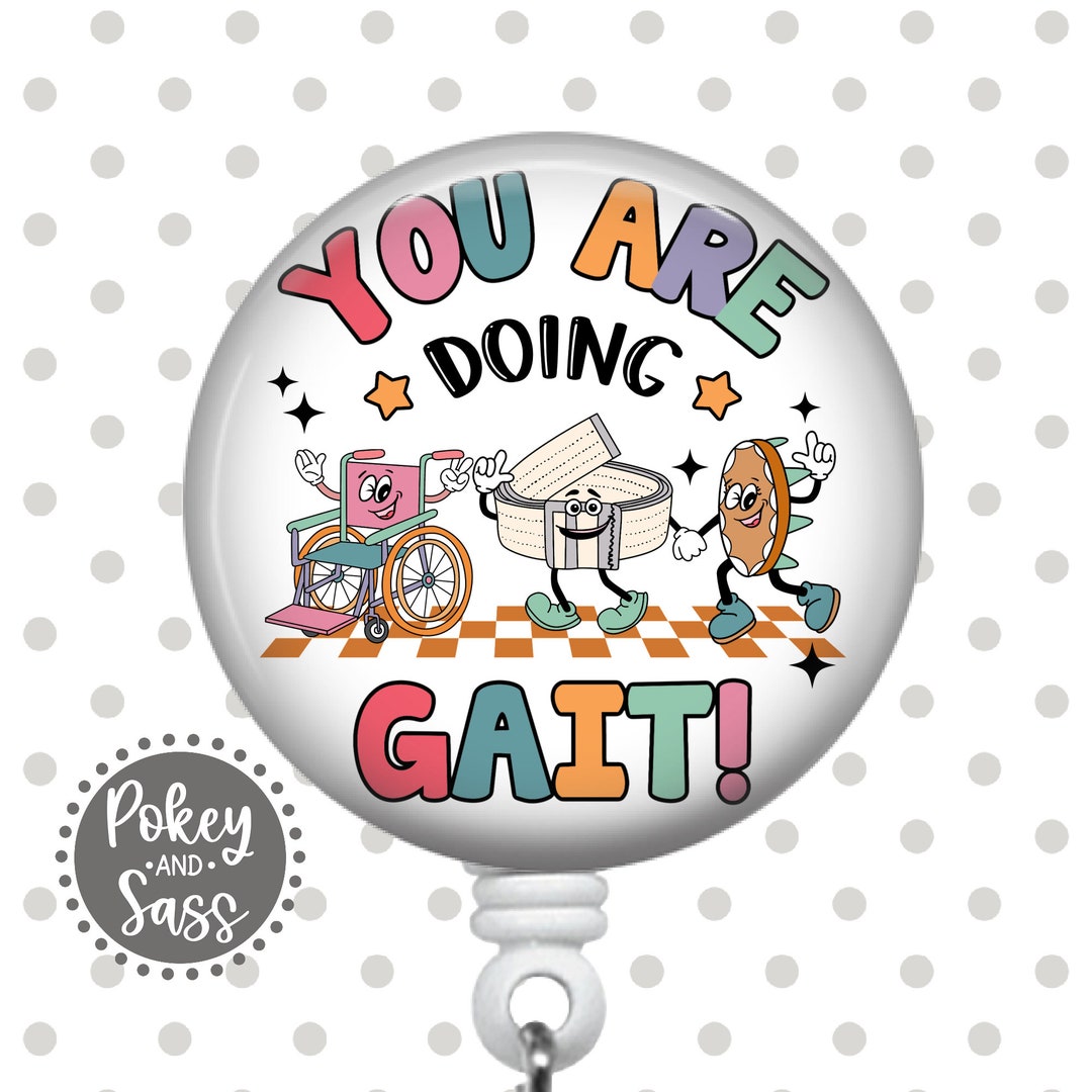 PT Badge Reel, Physical Therapist Badge Reel, Physical Therapy Badge ...