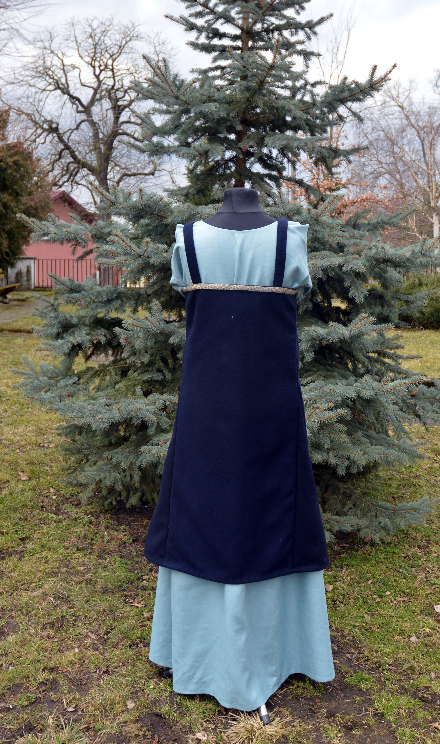 A Set of Handsewn Viking Clothes! Viking Dress and Apron, Hangerock ...
