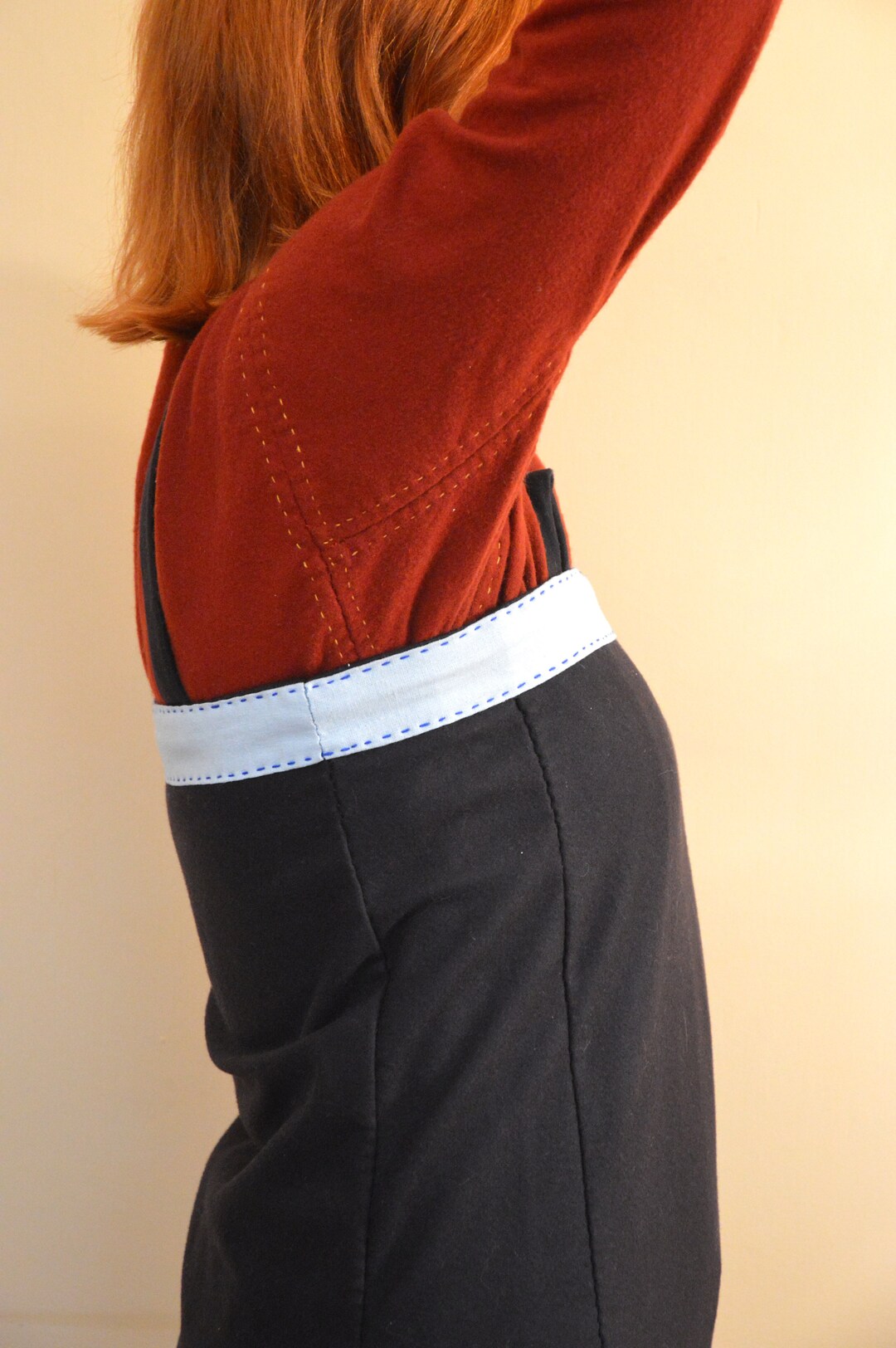 Ready for Shipping! Viking Closed Apron Dress, Scandinavian Aprondress ...