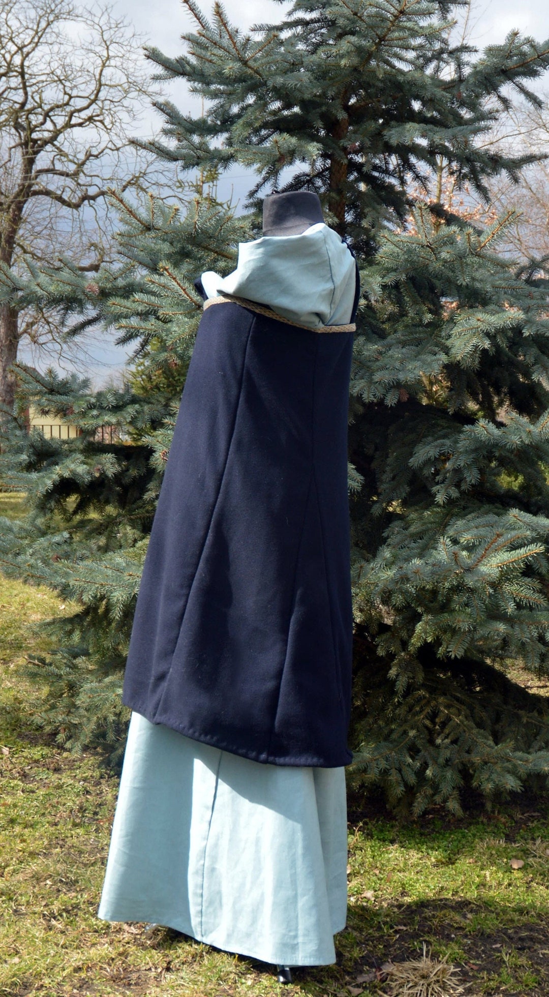 A Set of Handsewn Viking Clothes Viking Dress and Apron, Hangerock ...