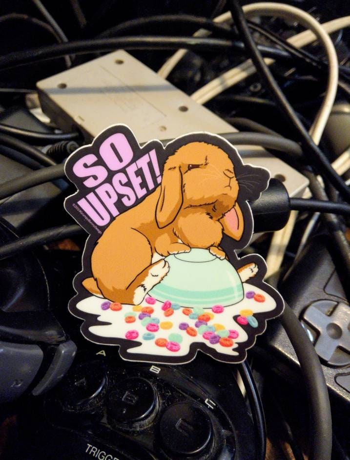 So Upset Sticker - Etsy