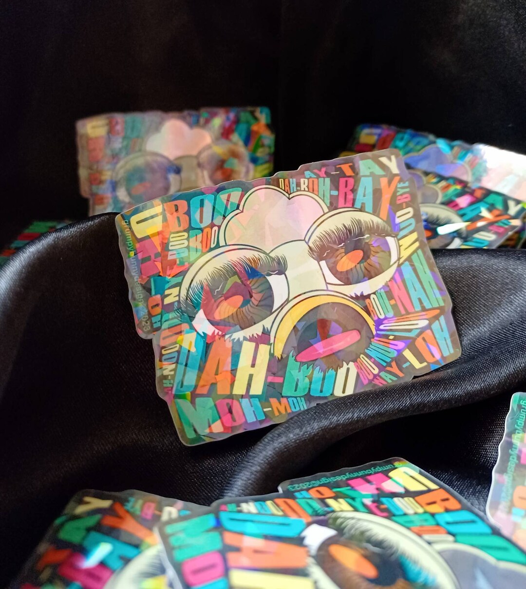 Moh Moh Sticker H O L O - Etsy